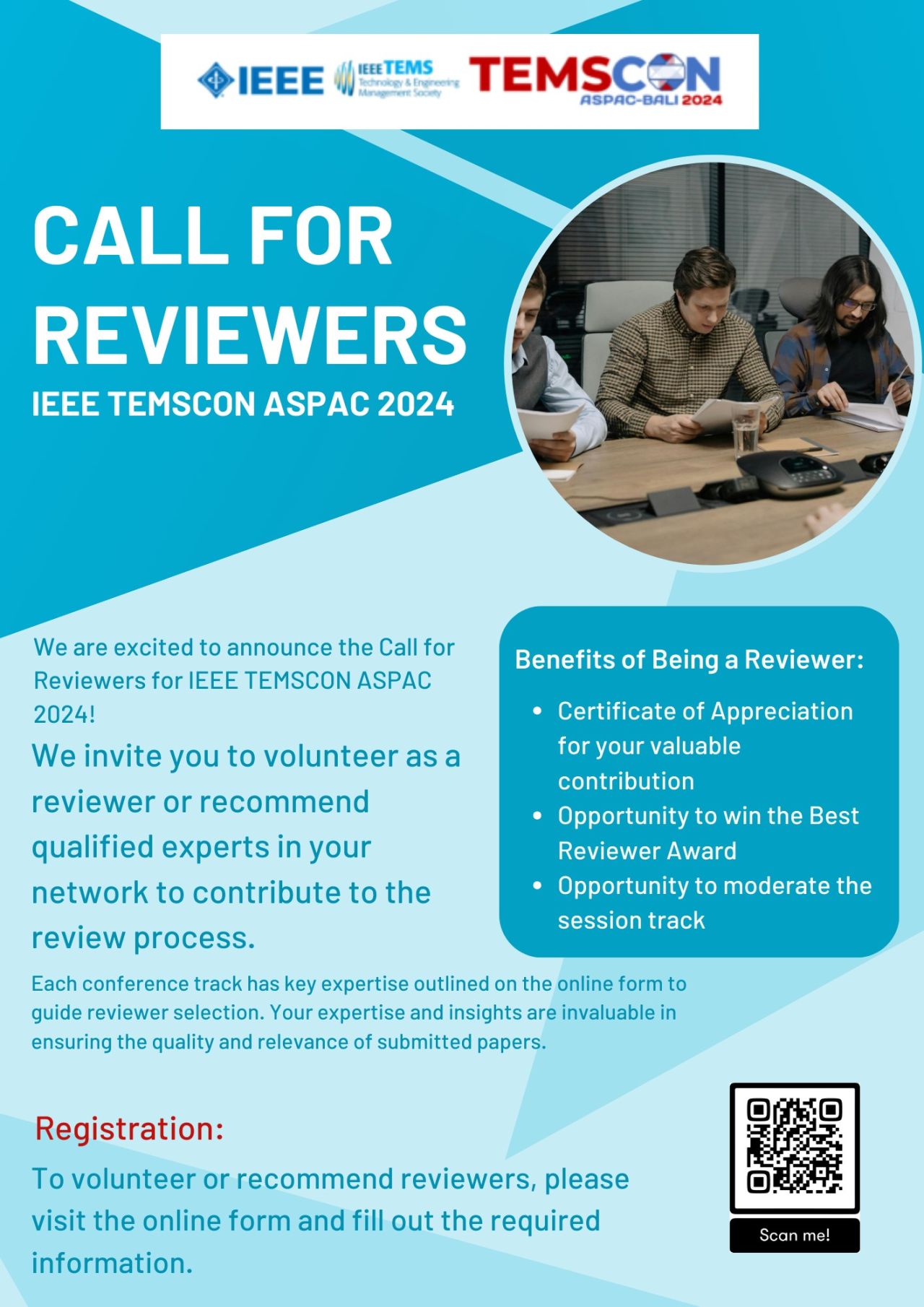 Call for Reviewers